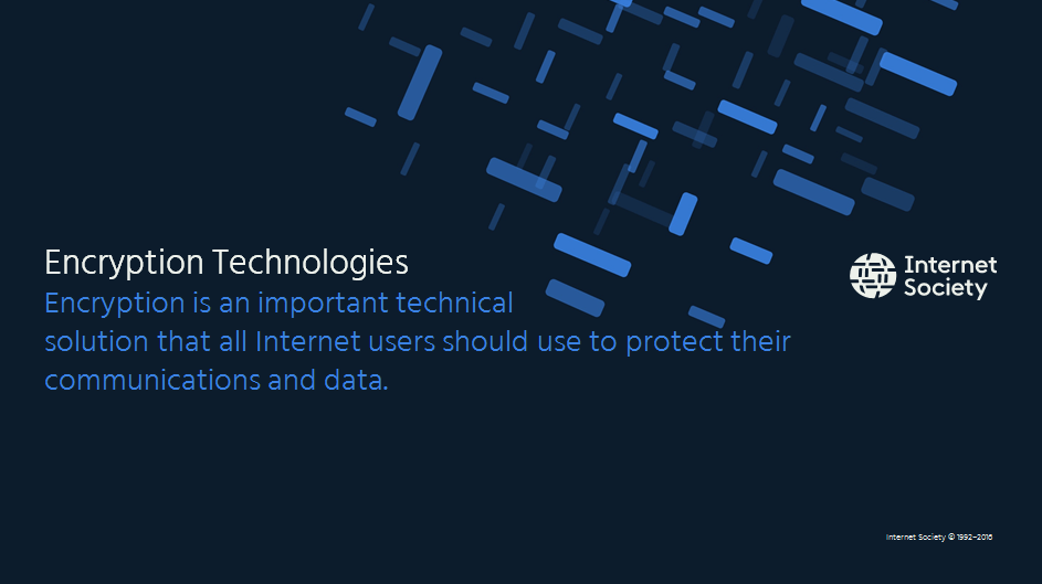 Policy Brief: Encryption | Internet Society