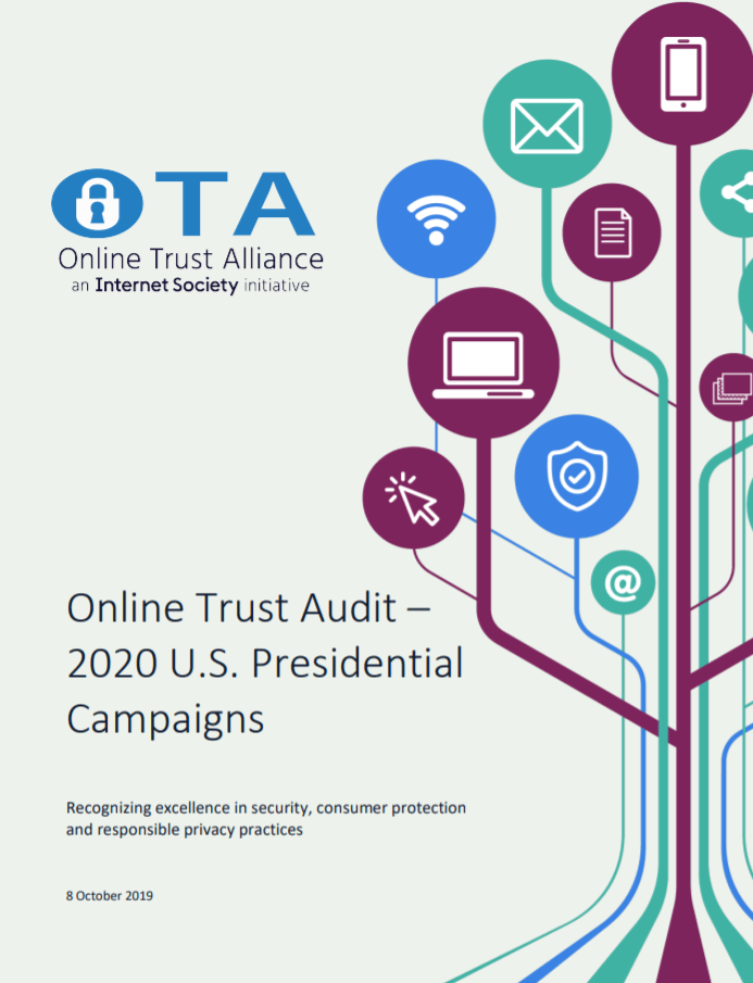 Online Trust Audit – 2020 U.S. Presidential Campaigns | Internet Society